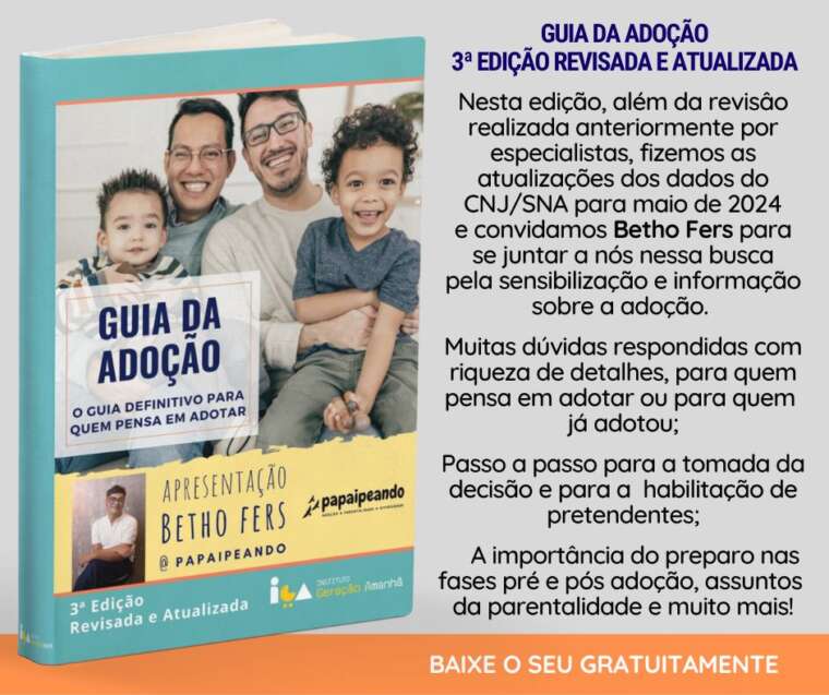 Guia da Adoção com Betho Fers - Instituto Geração Amanhã